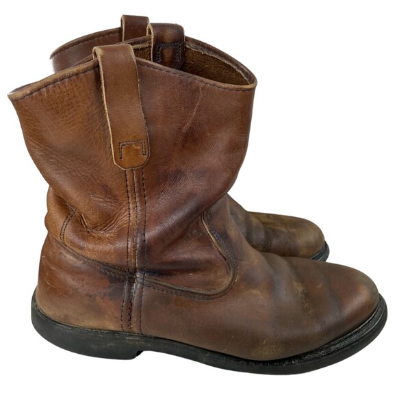 Red Wing Shoes | Shoes | Vintage Red Wing Mens Pecos Brown Leather ...
